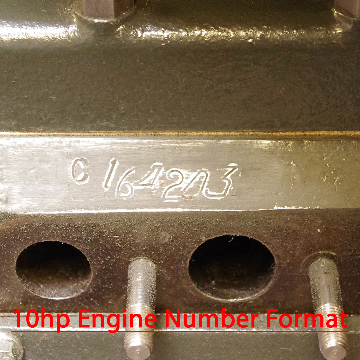 Engine Identification Chart | Small Ford Spares