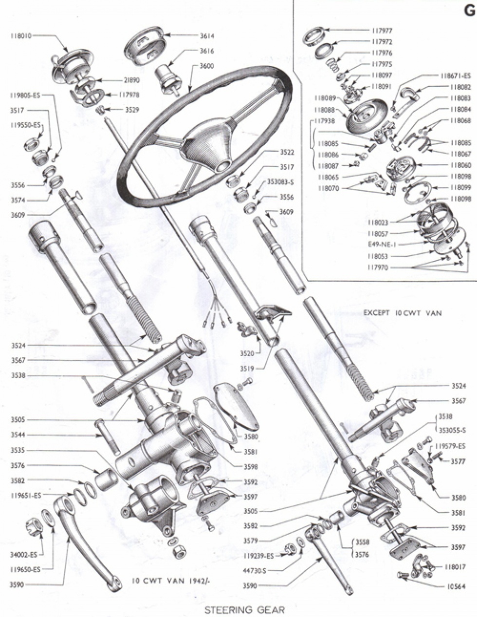Ford Steering Parts