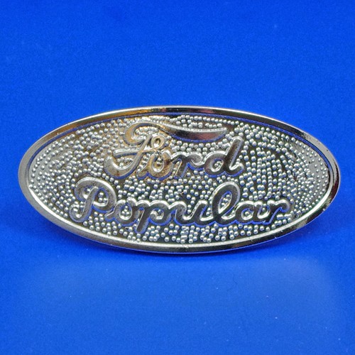 103E-8213-A: Ford Popular chrome badge - Chrome Fittings and Body Parts ...
